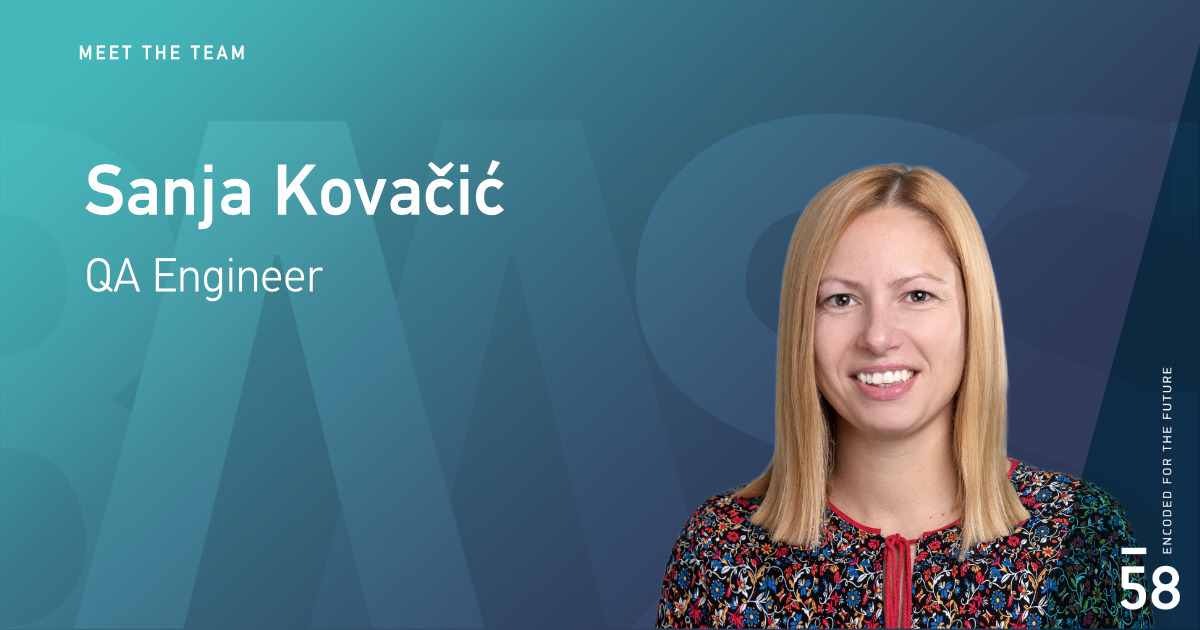 Meet the Team: Sanja Kovačić I Base58